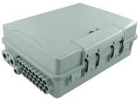 China FTTB Fiber Optic Splitter Box OM1 LGX PLC 1x16 Splitter 24Core for sale