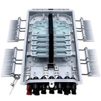 China 120F Fiber Optic Terminal Box Reinforced Adapter 1x8 Optical Splitter IP65 for sale
