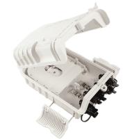 China ABS PLC 8 Port Fiber Termination Box Grey Optical Terminal Enclosure IP65 for sale