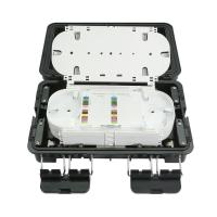 China ABS Fiber Optic Splice Closure 2In 2Out Horizontal Cable Joint Enclosure for sale