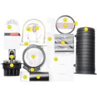China IP68 24 Core Dome Splice Closure Outdoor 48 Core 72 Core 96 Core 144 Core for sale