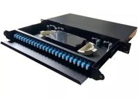 China ODF Fiber Optic Distribution Unit Box Fc Drawing Type 19inch for sale