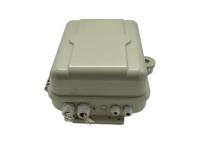 China SMC FTTH Splitter Distribution Box LGX Wall Mount Or Pole Mount Light Gray for sale