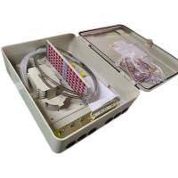 China Smc Outdoor Fiber Distribution Box Waterproof Ftth Distribution Terminal Box for sale
