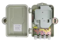 China SMC Outdoor Fiber Optic Distribution Box Junction 24 Cores IP65 for sale