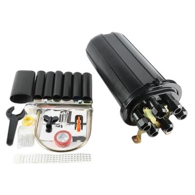 China FTTH Dome Type Closure Aerial Fiber Optic Joint Enclosure 6 Port 240 Cores for sale