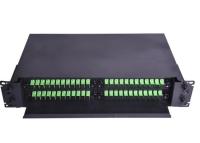 China Fc Rack Mounted Fiber Optic Patch Panel ODF 19 Inch 48 Mouth Pull Type for sale