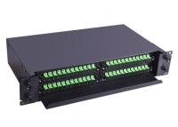 China Fc Rack Mounted Fiber Optic Patch Panel ODF 19 Inch 48 Mouth Pull Type for sale