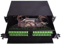 China Fc Rack Mounted Fiber Optic Patch Panel ODF 19 Inch 48 Mouth Pull Type for sale
