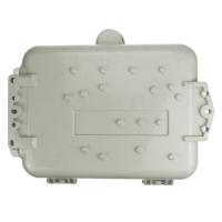 China LGX Fiber Optic PLC Splitter 1x32 SMC+ABS Simplex / Duplex Grey for sale
