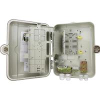 China LGX Fiber Optic PLC Splitter 1x32 SMC+ABS Simplex / Duplex Grey for sale