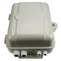 China LGX Fiber Optic PLC Splitter 1x32 SMC+ABS Simplex / Duplex Grey for sale