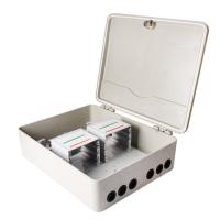 China SMC ABS LGX Box PLC Splitter Fiber Optic 1x64 Splitter SM / MM for sale