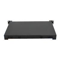 China FTTH Fiber Optic Patch Panel Rack Mount 1U 24 Cores SC LC FC ST for sale