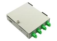 China Mini Wall Mount 4 Port Fiber Termination Box SC Clamshell FTTD for sale