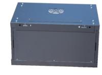 China Single Section 4U Server Rack Cabinet Reinforced Wall Mount With Fan for sale