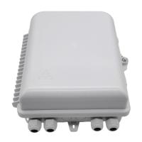 China White Fiber Optic Splitter Box LC 1x16 PLC Splitter Wall Mount for sale