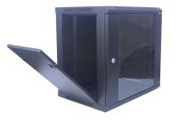 China 12U Glass Door Wall Mount Network Server Cabinet Enclosure 19 Inch 600x450 Rack for sale