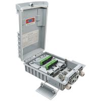 China SM / MM Fiber Optic Splitter Box Light Grey 1x8 PLC Splitter for sale