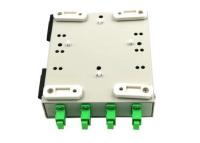 China FTB Series Wall Mount Fiber Optic Terminal Box 4 Core FTTH With Apc Adapters for sale