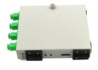 China FTB Series Wall Mount Fiber Optic Terminal Box 4 Core FTTH With Apc Adapters for sale