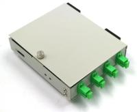 China FTB Series Wall Mount Fiber Optic Terminal Box 4 Core FTTH With Apc Adapters for sale