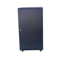 China 600mm Deep Data Floor Standing Network Cabinet SPCC 18U Server Cabinet for sale