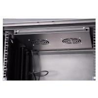 China 47U Server Rack Cabinet SPCC Rack Mounting With Glass Door 600*600*2200MM for sale