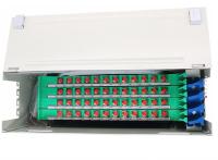 China 48 Core FC 1U 19 Rack Mount Enclosure ODF Distribution Frame for sale