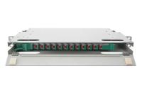 China 12 Core ODF Patch Panel FC 1U Rack Mount Box 19