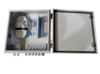 China Waterproof Outdoor Wall Mount Fiber Enclosure Pole Mount 12 SC / UPC for sale
