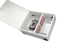 China ODF Wall Mount Fiber Enclosure Distribution Box FC 72F 72 Port Single Door for sale