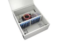 China ODF Wall Mount Fiber Enclosure Distribution Box FC 72F 72 Port Single Door for sale
