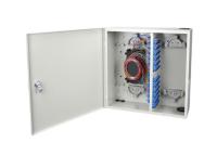 China ODF Wall Mount Fiber Enclosure Distribution Box FC 72F 72 Port Single Door for sale