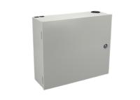 China ODF Wall Mount Fiber Enclosure Distribution Box FC 72F 72 Port Single Door for sale
