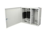 China ODF Wall Mount Fiber Enclosure Distribution Box FC 72F 72 Port Single Door for sale