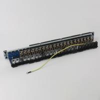 China UTP Network Patch Panel Integrated RJ45 1U 24 Port Patch Panel for sale