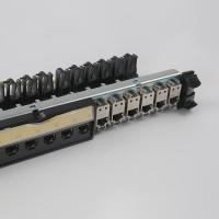 China UTP Network Patch Panel Integrated RJ45 1U 24 Port Patch Panel for sale