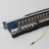 China UTP Network Patch Panel Integrated RJ45 1U 24 Port Patch Panel for sale