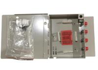 China FTTH Mini Wall Mount Fiber Optic Terminal Box 8Port SC / LC / ST / FC for sale