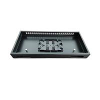 China 24 Port Rack Mount Fiber Termination Box Patch Panel ODF 24 Cores for sale