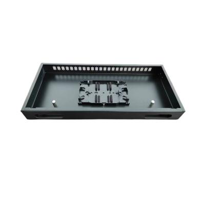 China 24 Port Rack Mount Fiber Termination Box Patch Panel ODF 24 Cores for sale