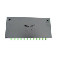 China 12 Ports Fiber Patch Panel ODF 1U Optical Fiber Terminal Box SC Pigtail Adapter for sale