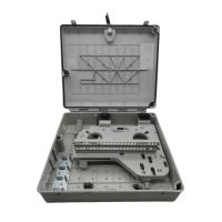 China 48Cores Outdoor Fiber Optic Terminal Box Waterproof OTB With Adapter Plate for sale