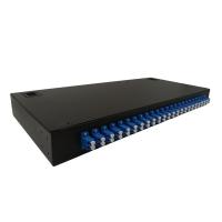 China FTTH ODF Wall Mount 48 Fibers Fiber Optic Patch Panel With LC Duplex Coupler Pigtails for sale