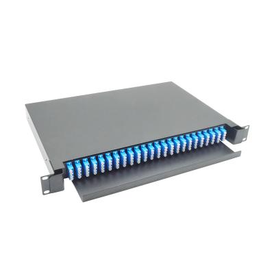 China LC Duplex Fiber Optic Patch Panel for Professional Networking Solutions for sale