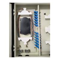 China Outdoor Waterproof Metal Wall Mount Fiber Enclosure 144 Fibers Max Capacity for sale