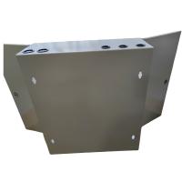 China Metal Wall Mount Fiber Enclosure 72 Core With 2 Door And Dual Locks for sale