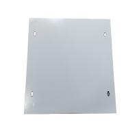 China Dual Door Double Locks Metal Wall Mount Fiber Enclosure 72 Port for sale