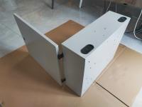 China Customized 72Port 144Core SC/LC/FC/ST 1-Door Wall Mount Fiber Enclosure Metal ODF for sale